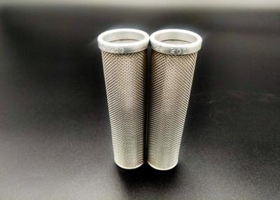 China Rimmed 2mm 635mesh Stainless Steel Wire Mesh Tube Cylinder Filters for sale