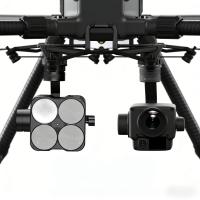 China DJI Matrice 300 128W Drone Spotlight - 20000 Lumens, 150M Range, 3-Axis Gimbal for M300/M200 V2 for sale
