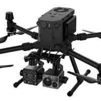 China GL60 Plus 120W Spotlight for DJI M300 Drone - 13400LM Brightness, 15° Beam Angle, 750g Weight for sale