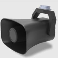 China VT100P-400 Digital Voice Broadcast Mount for DJI Matrice 400 130dB 500m for sale