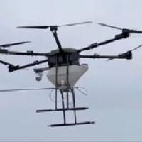 China HY-PS50 UAV Water Spraying Device 50L Capacity 5-20L/min Adjustable Flow for Aerial Fire Suppression for sale