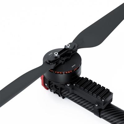 China Carbon Fiber Drone Arm Set XP8 IPX6 Waterproof 15kg Thrust Heavy Duty Agricultural for sale