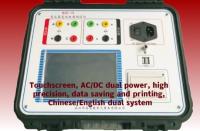 China Automatic Transformer Ratio Testing Instrument with 800*480 Color LCD Touchscreen 0.2 Class Accuracy and 1000 Data Set Storage for sale