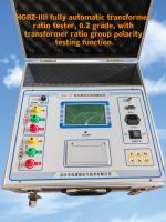 China Automatic Transformer Ratio Testing Instrument with 800*480 Color LCD Touchscreen 0.2 Class Accuracy and 1000 Data Set Storage for sale