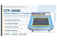 China CTP-2000C Variable Frequency CT/PT Characteristics Tester with 40kV Knee-Point Testing, ±0.2% Accuracy, and IEC 60044-1/-6 Compliance for Instrument Transformer Testing for sale