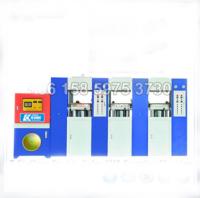 China Automatic EVA 3-Station Double Color Shoe Sole Foaming Machine with Siemens PLC Control for sale