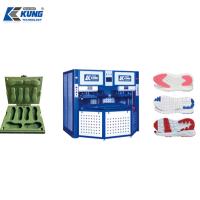 China 7.5HP 6-Station Rotary Footwear Injection Moulding Machine with 35-Ton Pressure and 650×450mm Mould Plate for sale