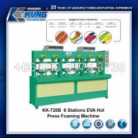 China KK-HL720B EVA Insole Molding Machine 2800×800×1900mm with 2000 Pairs Production Capacity for sale