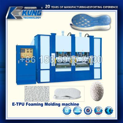 China Hydraulic TPU Molding Machine for EVA Granule Sports Shoes - KK-YD320Q/324Q Model with PLC Control for sale