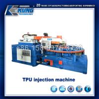 China ISO9001 TPU Injection Machine 6 Station 550x450x180mm Mold Size for Shoe Sole Production for sale