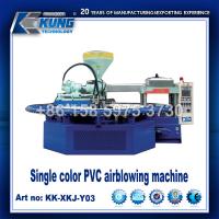 China Single Color PVC Airblowing Slipper Making Machine 30.36KW 600x300x280mm Mold Space 2500 Pairs/Day for sale