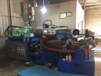 China 6-Station Rotary TPU PVC Injection Molding Machine for Shoe Outsoles - 150 Ton Clamping Force, 80-120 Pairs/Hour for sale