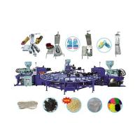 China Hydraulic PVC Air Blowing Injection Machine KK-PVCAB03 | 2.3×1.5×2.1m Dimensions | 150 Sets/Month Capacity for sale