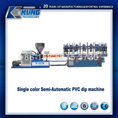China Semi-Automatic 20 Stations PVC Injection Molding Shoe Machine with 65mm Screw and 20.5kW Power for sale