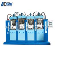 China Electric Plastic Sole Injection Molding Machine 4 Station 220 Ton Clamping Force 1200 cm³ Capacity for sale