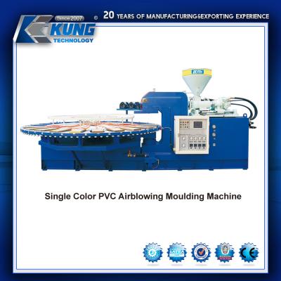 China Electric PVC Air Blowing Injection Machine 24-Station 70-Ton Clamping Force for Shoe Manufacturing for sale