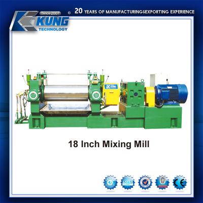 China KINGKUNG XK-450 Mixing Mill Extruder for EVA Sheet Production - 450mm Roller, 35-50kg Batch Capacity for sale