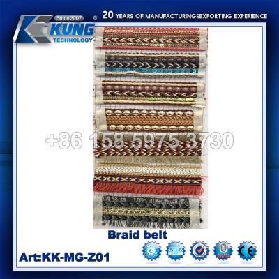 China Fashion Braided Belt 30mm Sandal Upper Shoe Making Accessories for Men for sale