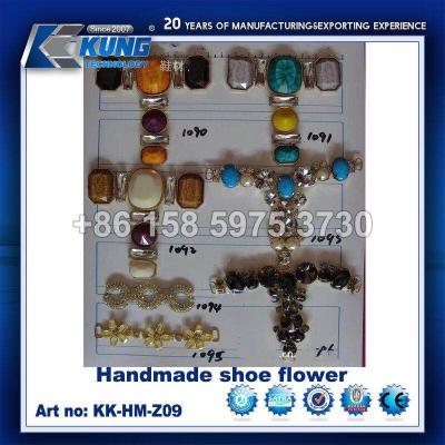 China Multiscene Plastic Shoe Making Buckle with Rhinestone for Lady Sandal Custom Size for sale