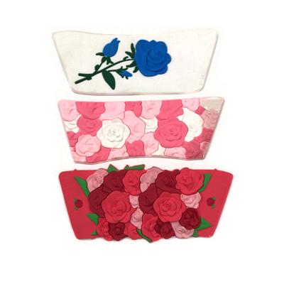 China PVC Sticker Shoe Upper Pattern Waterproof for Slipper Making 10x15cm for sale