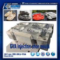 China EVA Slipper Shoe Sole Mould 2 Pairs 405-600mm Rustproof Aluminium for Injection Machines for sale
