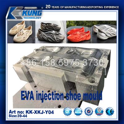 China EVA Slipper Shoe Sole Mould 2 Pairs 405-600mm Rustproof Aluminium for Injection Machines for sale