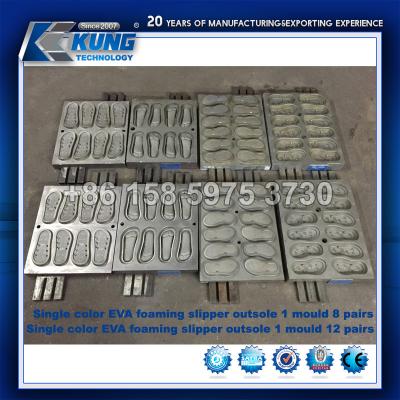 China EVA Press Shoe Sole Mould - CNC Manufacturing for 8-12 Pairs Production Capacity | Industrial Footwear Tooling for sale