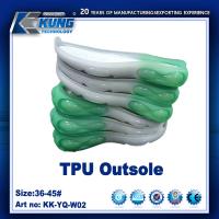 China Antiwear EVA Running Shoes with Rubber Sole and TPU Material - Custom Hardness & Thickness Options for sale
