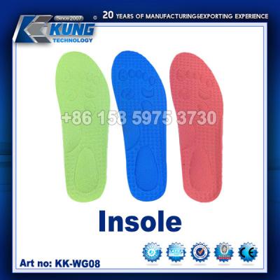 China Nonslip Antiwear EVA Shoe Insoles - 3mm/5mm/7mm Thickness Options with Custom Sizes and Colors for sale