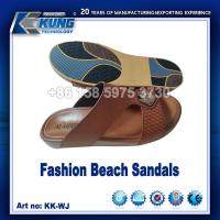 China ODM Multipurpose Leather Men Sandals - Wear Resistant PU Construction in Sizes 36-45 with Custom Design Options for sale