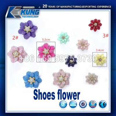 China Multicolor Waterproof Shoe Buckle 2.5cm Antiwear for DIY Shoe Decoration for sale