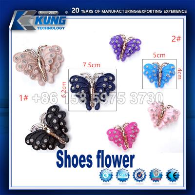 China Soft PVC Plastic Snap Button with Flower Tape for Shoes - Custom Sizes and Colors Available for Manufacturing for sale
