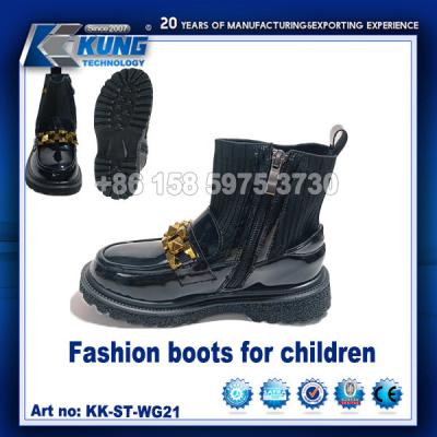 China Custom Leather Women's Fashion Boots with Luminous Effect - Sizes 35-40, 20-30 Day Delivery, OEM/ODM Available for sale