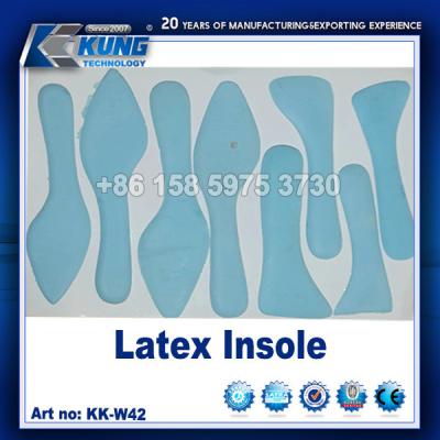 China Moistureproof Latex Foam Insoles for Sandals and Shoes - Size 35-46 European Sizing for sale