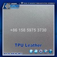 China Embossed Printed TPU Synthetic Leather Material 0.6-3.0mm Thickness 1.37/1.40m Width for Shoe Making for sale
