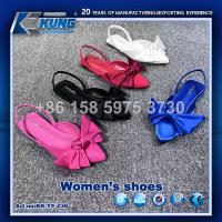 China Fashion Ladies Comfortable Sandals with Metal Decorative Design Moistureproof for sale