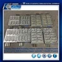 China EVA Shoe Sole Mould Aluminum Press Foaming 8-12 Pairs CNC Manufacturing for Footwear Production for sale