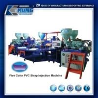 China 380V PVC Strap Injection Moulding Machine - 6/8/10 Stations, 80T Clamping Force, 7500kg Weight for sale