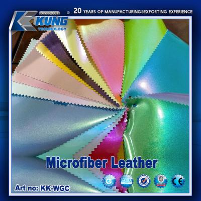 China Mildewproof Microfiber Leather Material 54
