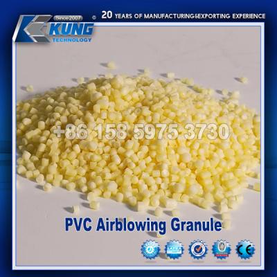 China Soft PVC Granule Shoe Material 1500 Tons/Month Capacity for Air Blowing & Injection Machines for sale