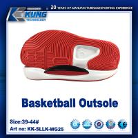 China Breathable Anti Wear Basketball Outsole Slip Resistant for Sports Shoes Custom Hardness 60 70 Shore A for sale
