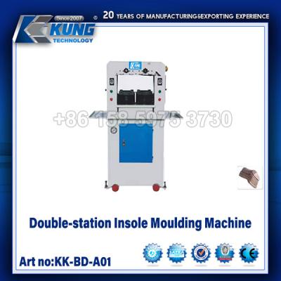 China Double Station Insole Moulding Machine 40 Ton Automatic Shoe Making Machine for sale