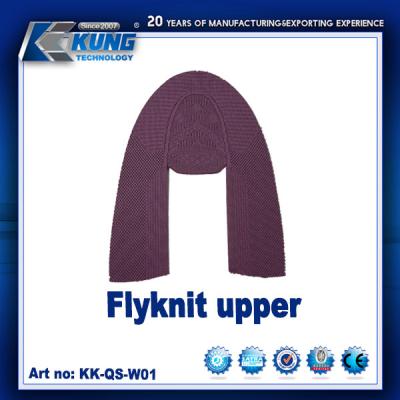 China Moistureproof Flyknit Shoe Upper Lightweight Textile Synthetic Cotton Fabric 1000 Pairs MOQ for sale