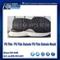 China Custom PU Film EVA Sneaker Outsole Non Slip Size 39 44 High Elastic Shoe Sole for sale
