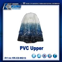 China Customized Color PVC Shoes Upper OEM Mesh Injection Sports Shoes Upper 41# for sale
