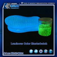 China Luminous Color Masterbatch Glow in Dark Plastic Resin for Shoemaking - 25kg Bags, 8+ Hour Glow Duration for sale