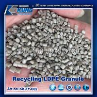 China Black LDPE Recycling Granules for Shoe Making | 2-4mm Size | 0.910-0.925 g/cm³ Density for sale