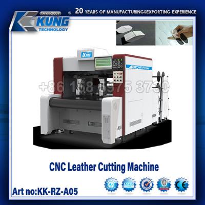 China Customized CNC Leather Cutting Machine 1600x1000mm for Shoe Making 220V for sale