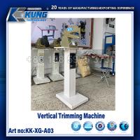 China Customized Vertical Shoe Trimming Machine 1 Year Warranty for sale