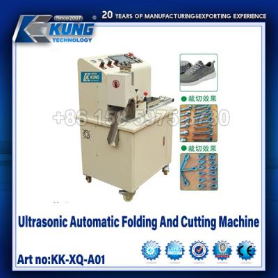 China Ultrasonic Automatic Folding And Cutting Machine For Shoe Making for sale